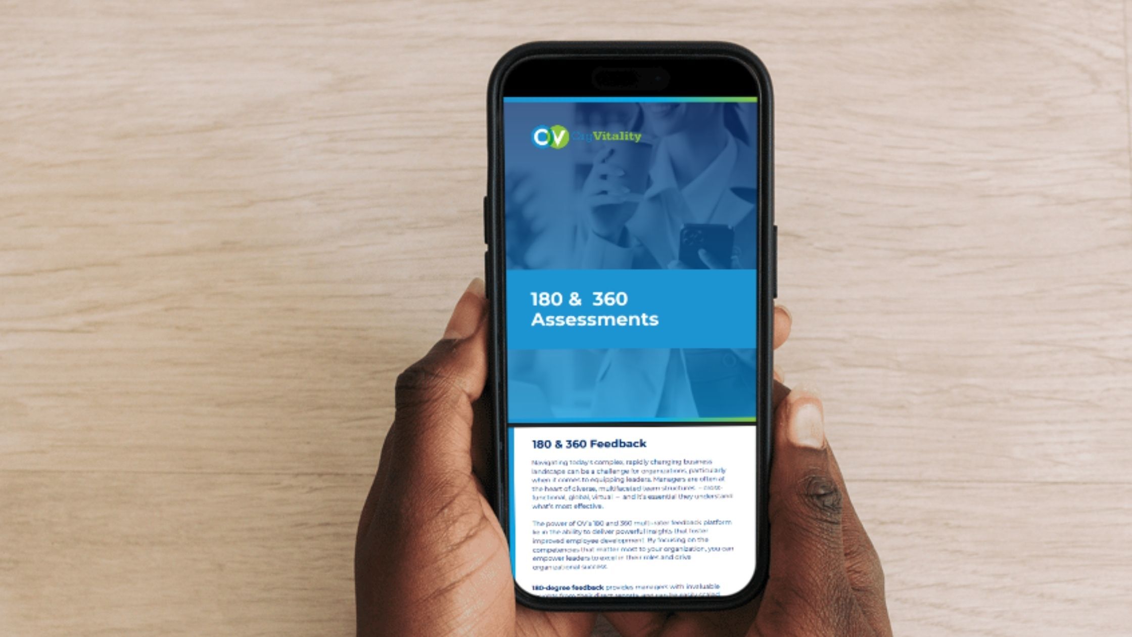 OV Guide: 180 & 360 Assessments - OrgVitality
